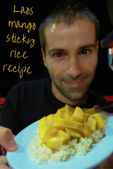 Laotian coconut sticky rice desert recipe - Nomadic Boys
